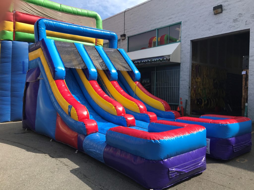 Dual Lane Mini Slide – Vancouver PartyWorks