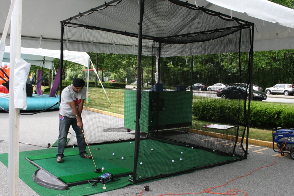Golf Driving Cage – Vancouver PartyWorks