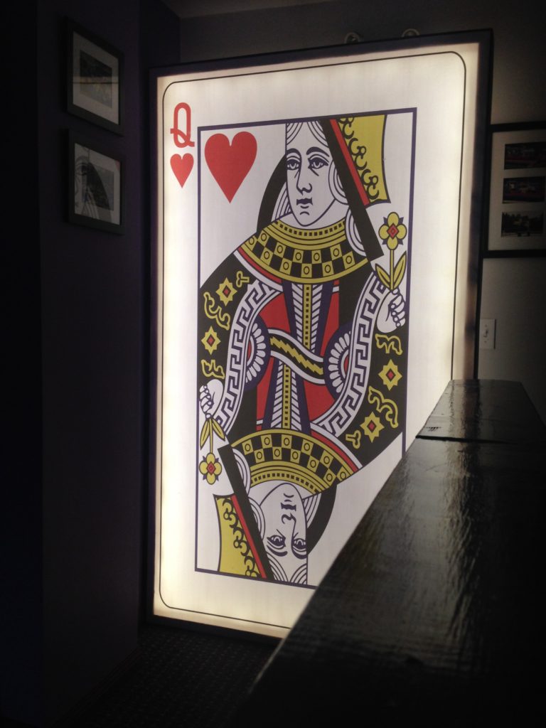 Light Up Giant Card Display – Vancouver PartyWorks
