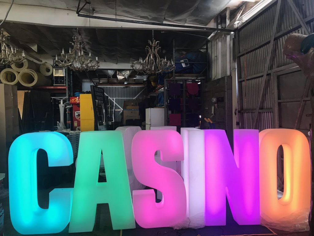 LED Letters – Vancouver PartyWorks