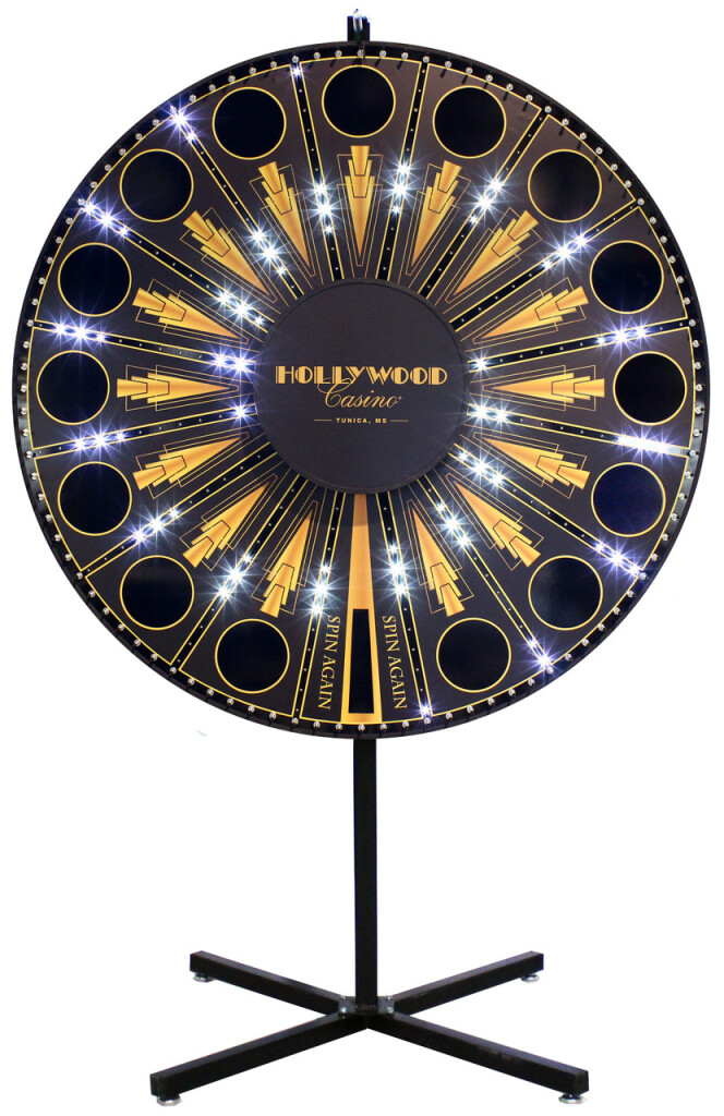 Giant LED Create Your Own Money Wheel – Vancouver PartyWorks