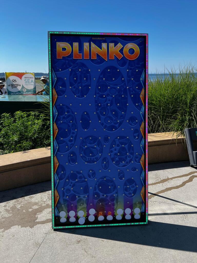 6-Foot Giant LED Plinko – Vancouver PartyWorks